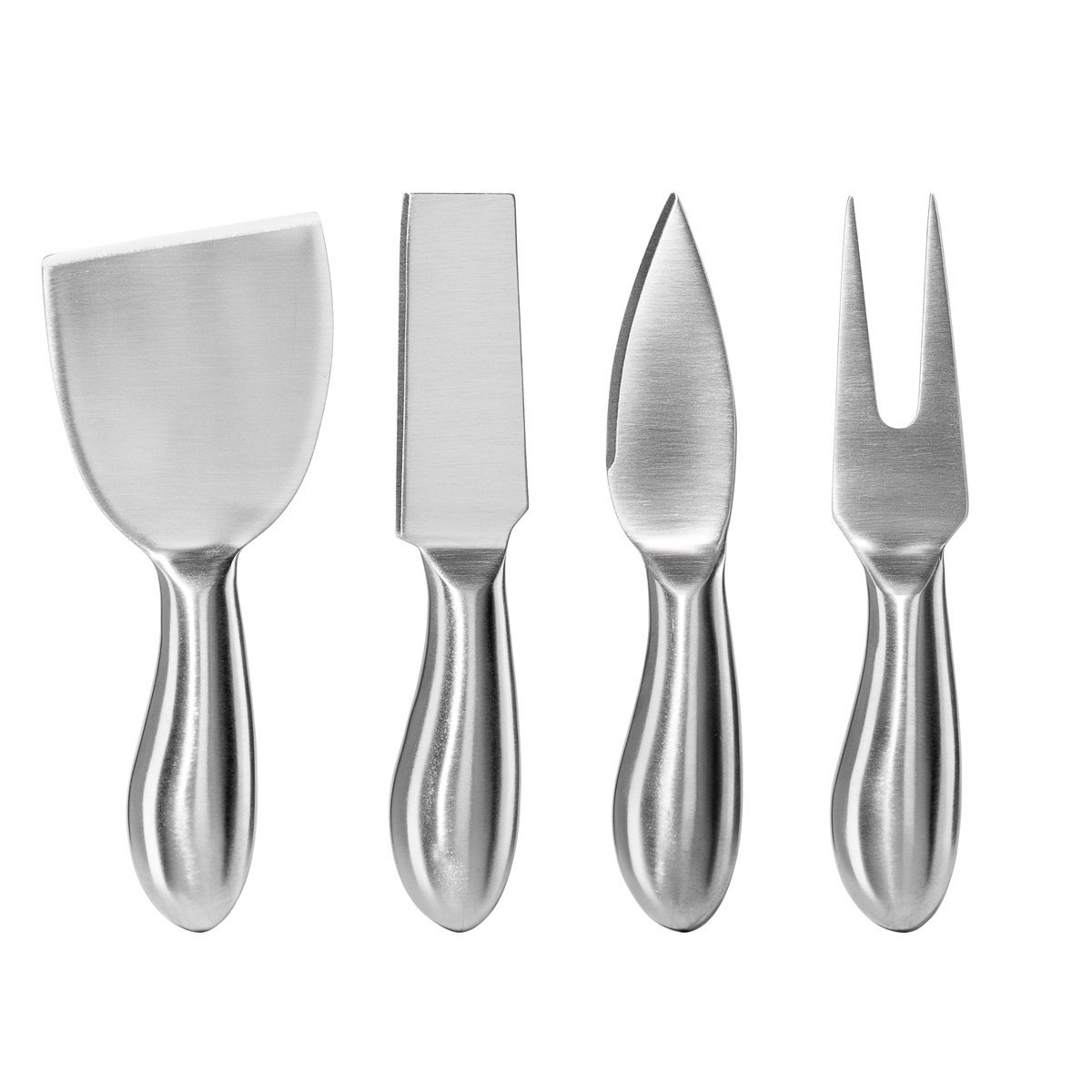 Stainless Steel 4 Piece Cheese Knife Set